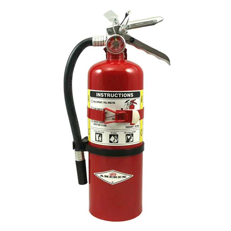 Amerex 5 lb ABC Fire Extinguisher (with vehicle bracket) B402T – Simpleweld